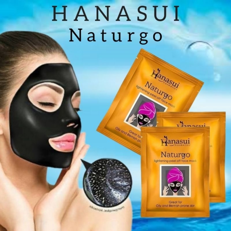Jual Ecer HANASUI NATURGO Masker Muka Hanasui Naturgo masker wajah ...