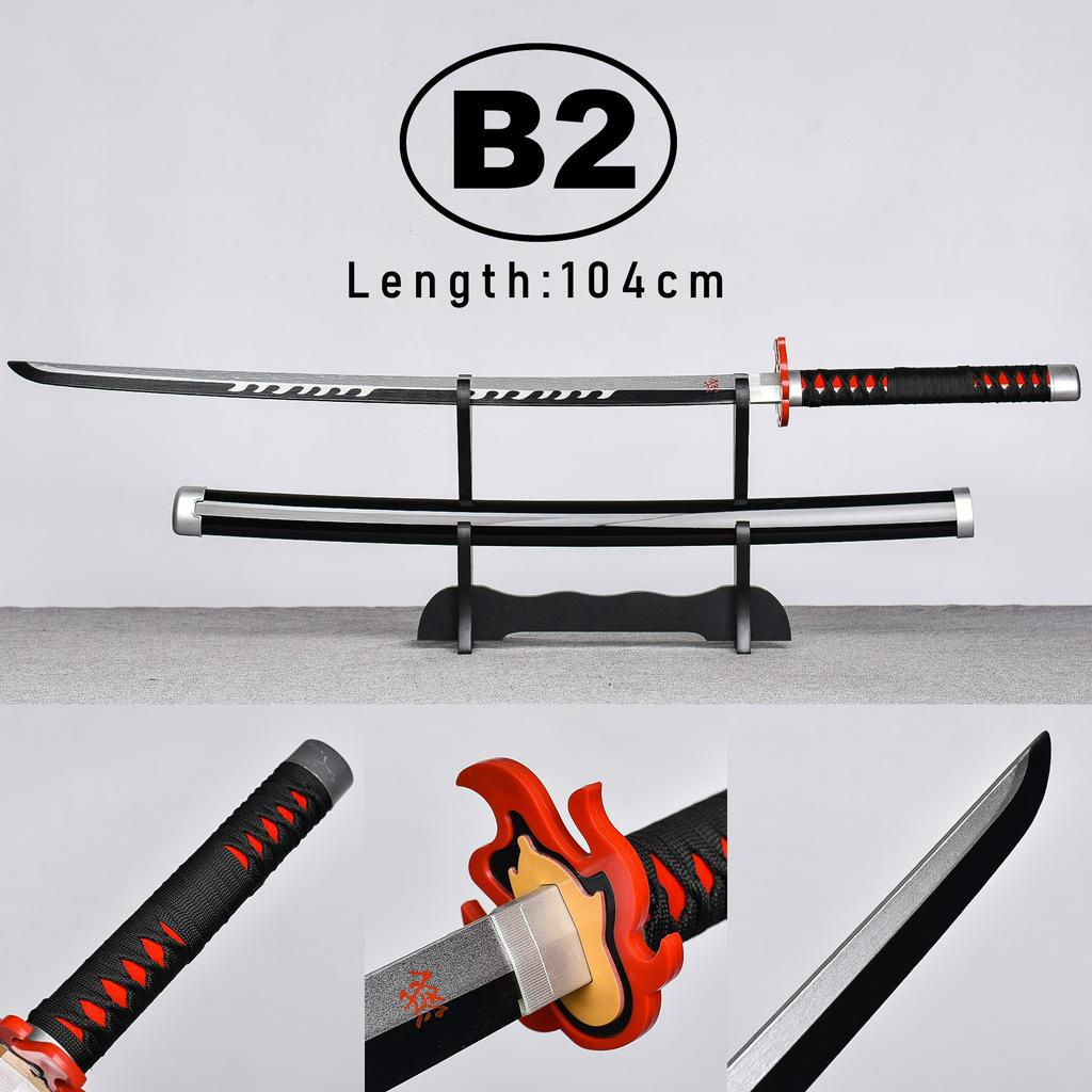 Jual Demon Slayer Senjata Cosplay Pedang Pedangan 104cm Mainan Pedang ...