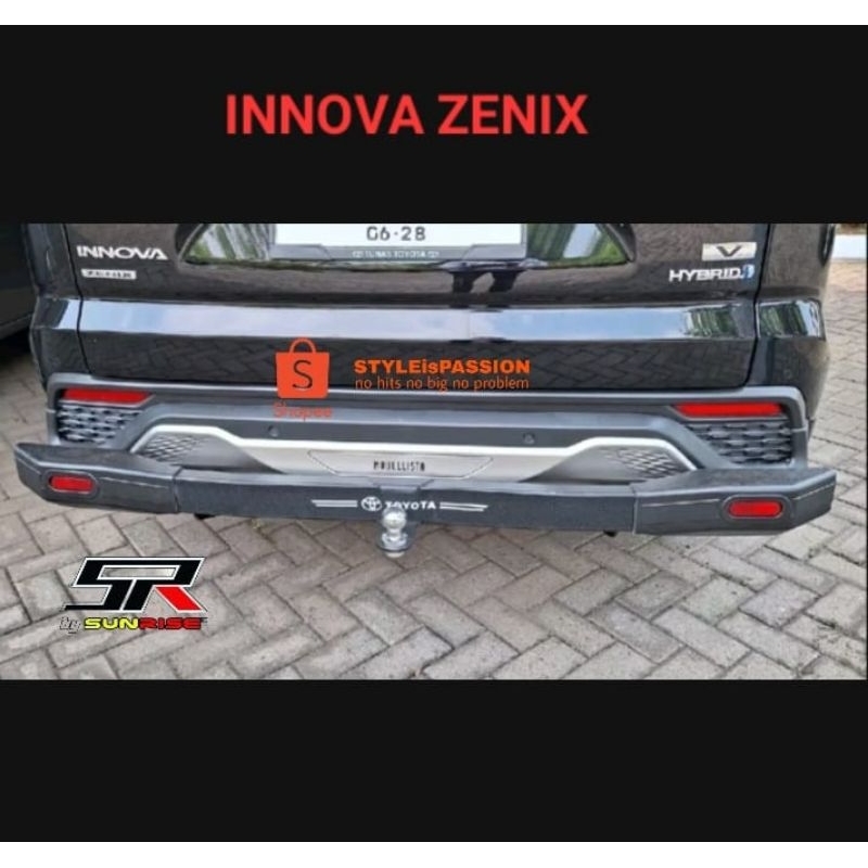 Jual Towing bar Tanduk belakang Toyota Innova Zenix | Towing Innova ...