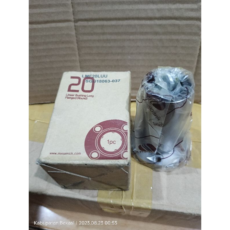 Jual LMF20LUU / LMF 20 LUU SAMICK Linear Bushing / Bearing 20X32X80 MM | Shopee Indonesia