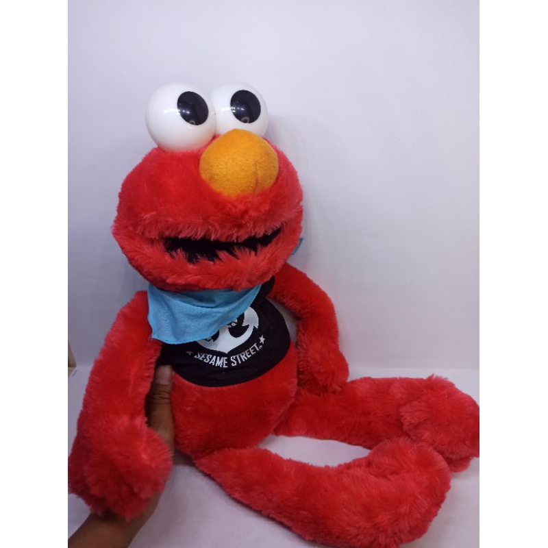 Jual boneka Elmo sesame street original universal studio costum bajak ...