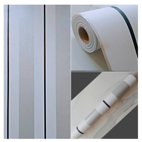 Jual Solusi Dekorasi Sticker Dinding Kayu Salur - 45cm x +-8m ...