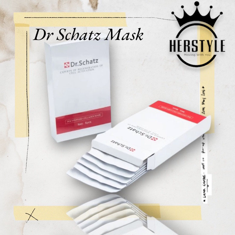 Jual Dr Schatz Polypeptide Collagen Mask - 1 box isi 5 sheets | Shopee Indonesia