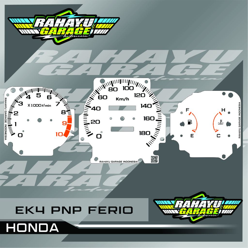 Jual PANEL SPIDOMETER HONDA CIVIC FERIO REPLIKA FERIO SIR,FERIO SI,EK4 ...