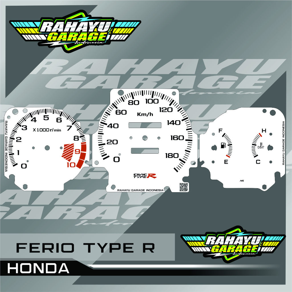 Jual PANEL SPIDOMETER HONDA CIVIC FERIO REPLIKA FERIO SIR,FERIO SI,EK4 ...