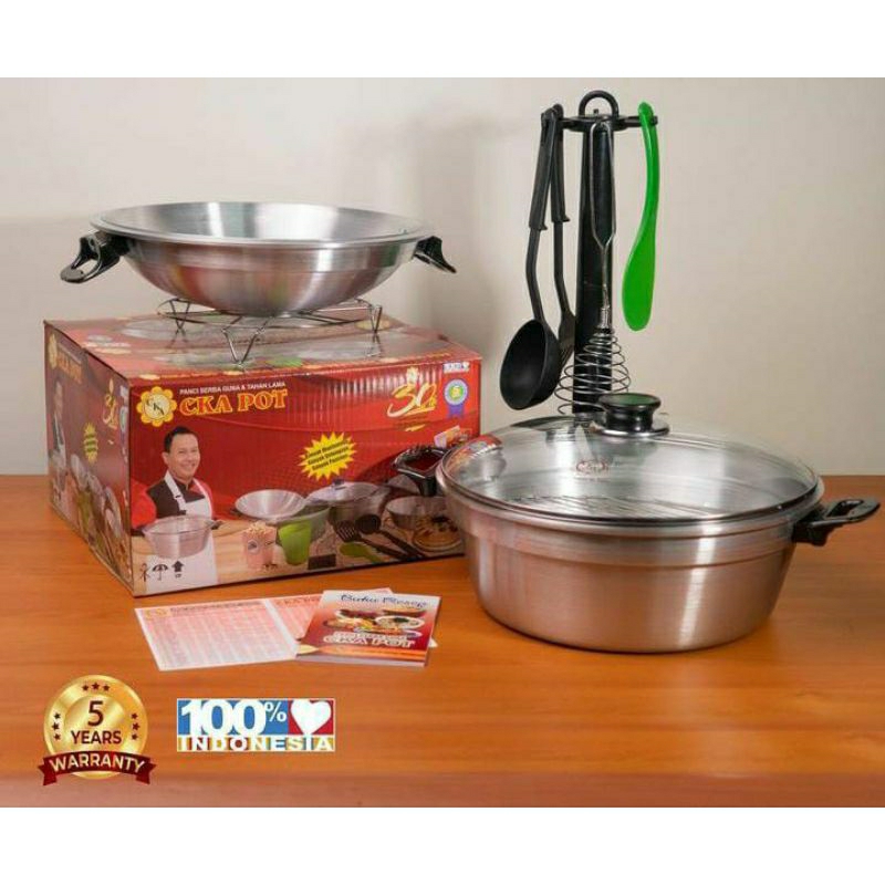 Jual Promo Panci serbaguna MAGIC POT Panci serbaguna CKA Packing Free ...