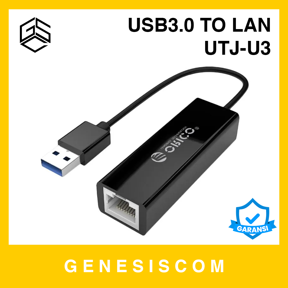 Jual Kabel Converter USB 3.0 to LAN RJ45 Female ORICO UTJ-U3 Internet ...