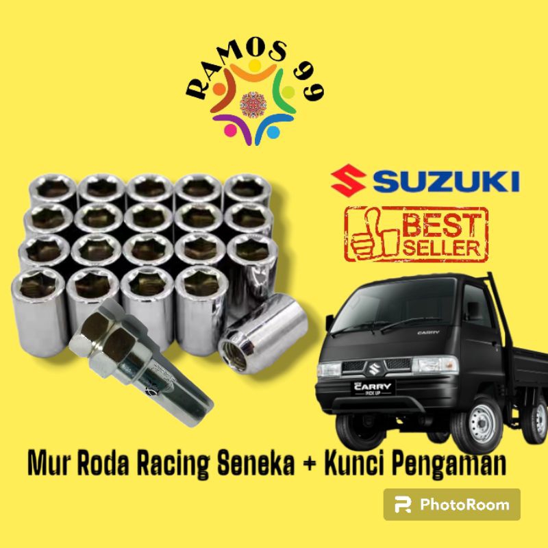 Jual Mur Roda Racing Baut Lugnut Isi 16/20 Pcs Mobil Suzuki Carry ...