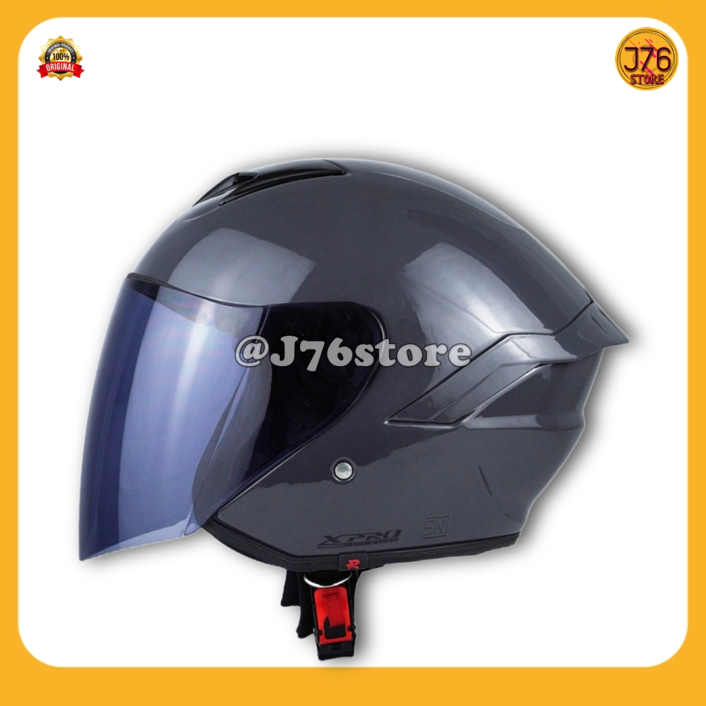 Jual Helm Sepeda Motor Half Face Rsix Xpro Solid Polos Paket Ganteng ...