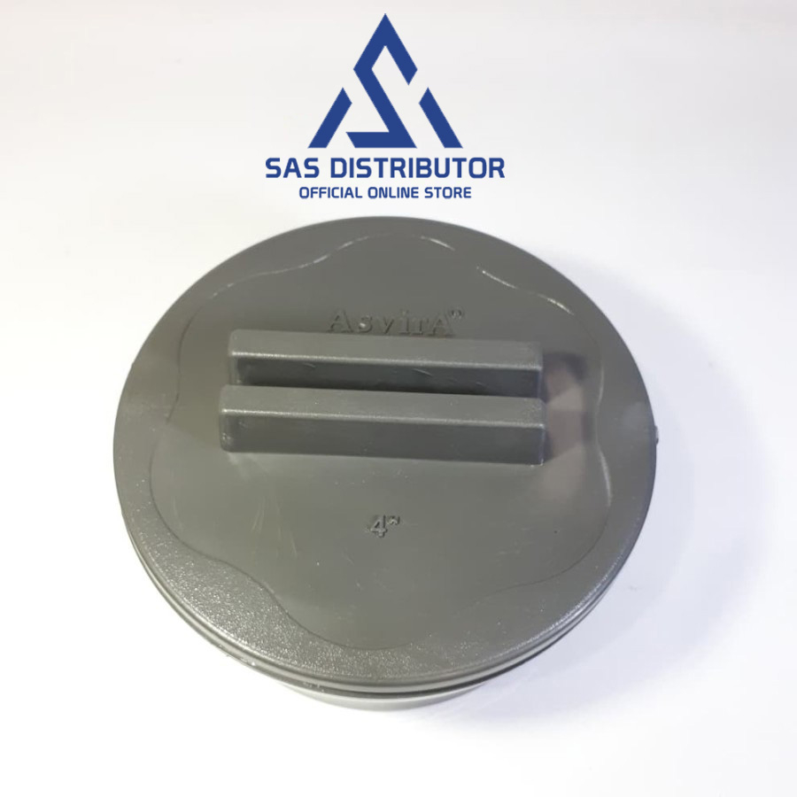 Jual Clean Out 4" in PVC Asvira / CO 4" inch / Tutup Septic Tank / Dop ...