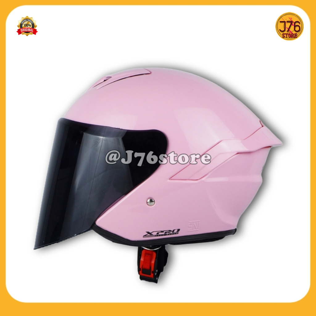 Jual Helm Sepeda Motor Half Face Rsix Xpro Solid Polos Paket Ganteng ...