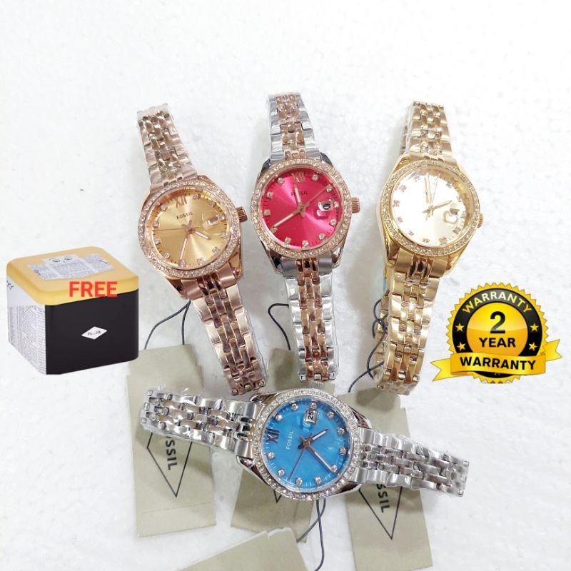 Jual FOSS IL Scarlette Micro Original Permata Jam Tangan Wanita ...