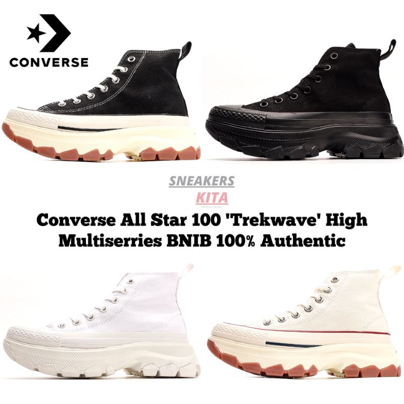 Jual Sepatu Converse Platform All Star 100 Trekwave Multicolour BNIB ...