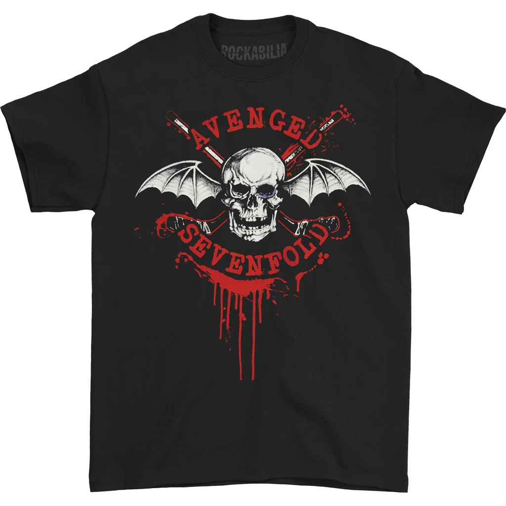 Jual BAJU KAOS Avenged Sevenfold A7X Game On Canada 2014 Tour T-shirt ...