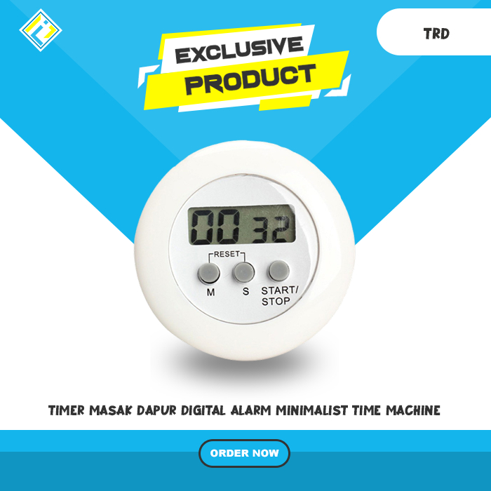 Jual Timer Masak Dapur Digital Alarm Minimalist Time Machine | Shopee ...