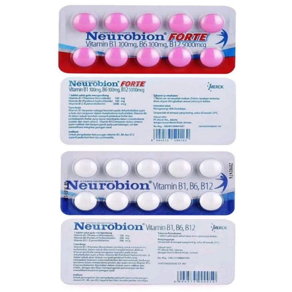 Jual Neurobion Forte Strip Isi 10 | Shopee Indonesia