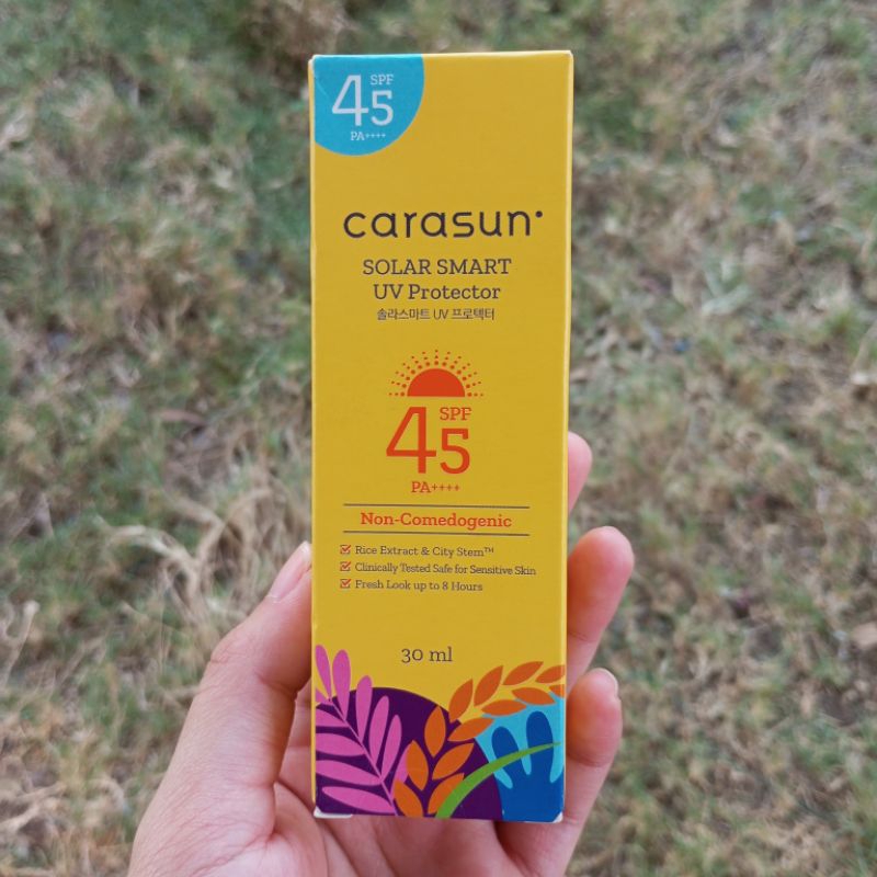Jual Carasun Solar Smart UV Protector Sunscreen SPF 45 PA++++ 30ML 30 ML | Shopee Indonesia