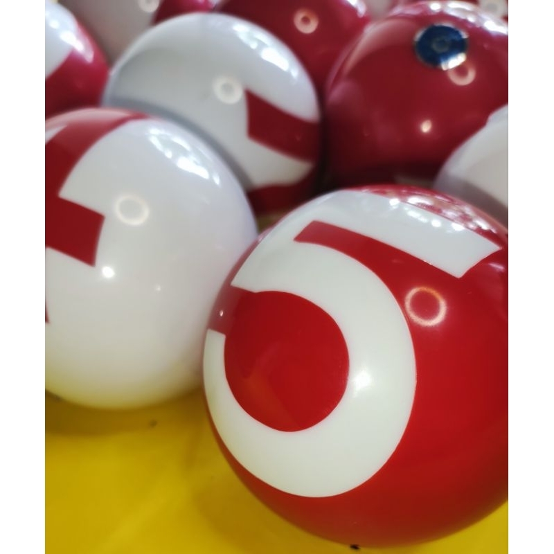 Jual Paket 2 set bola gateball muka kasar nomer 2 sisi dikirim dari ...