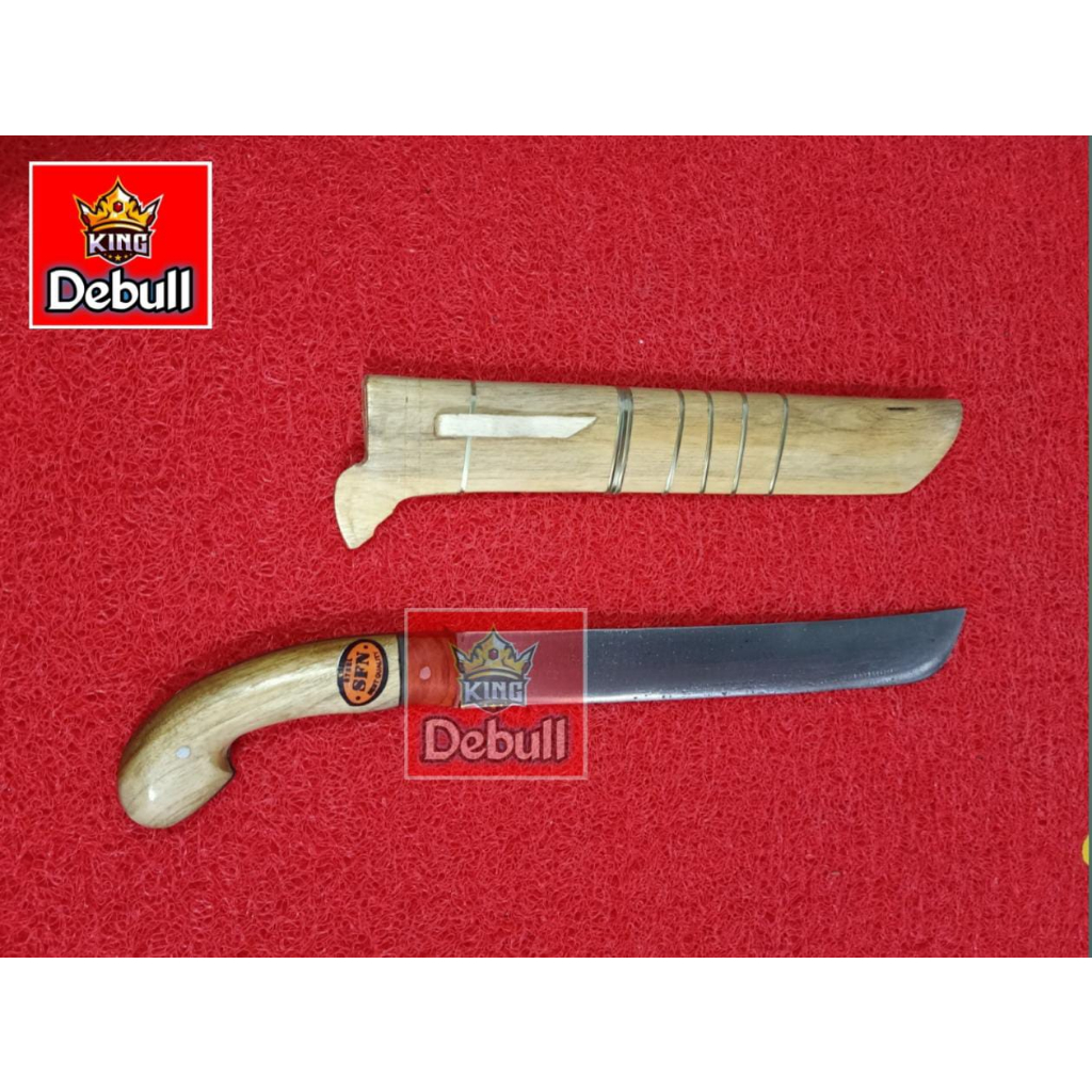 Jual GOLOK ASLI CIBATU, Golok full tank dari kayu JATI asli BAJA PER ...