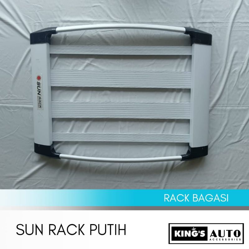 Jual King's - Rack Bagasi Atas Mobil Universal Sun Rack Putih Oval ...