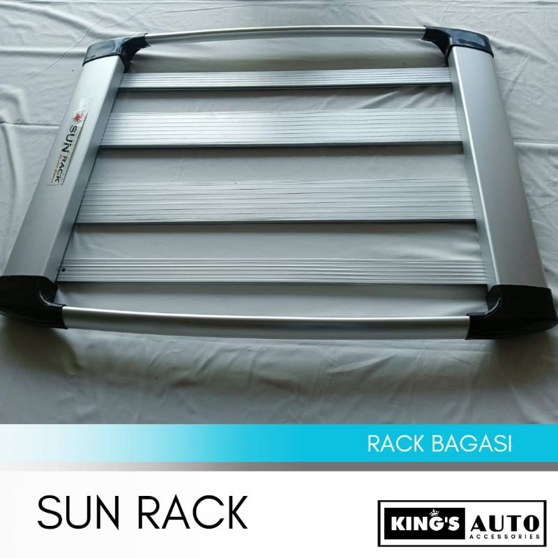Jual King's - Rack Bagasi Atas Mobil Universal Sun Rack Oval Silver ...