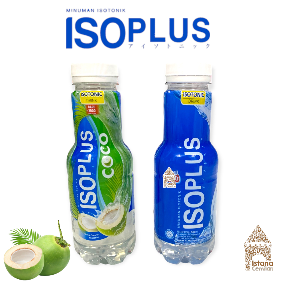 Jual ISOPLUS Minuman Isotonik Drink Original / Coco 350 ML | Shopee ...