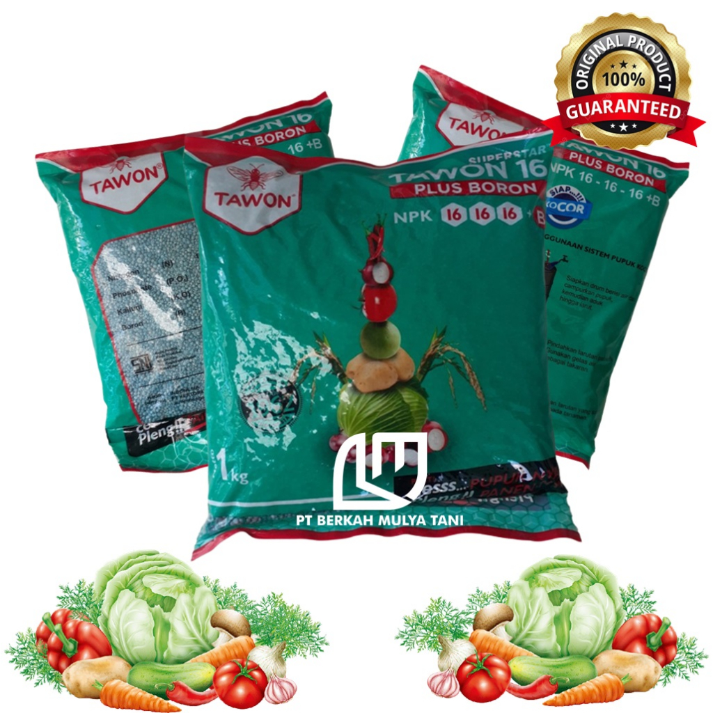 Jual Pupuk NPK 16 16 16 Plus Boron Cap Tawon 1 Kg | Shopee Indonesia