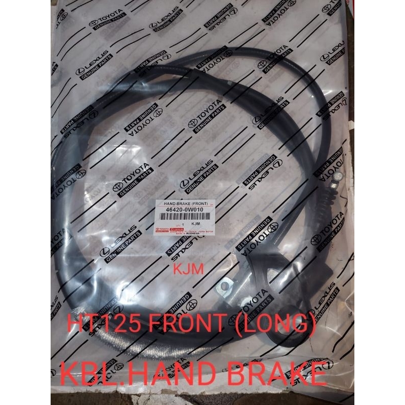 Jual Kbl hand brake kabel Rem tangan dyna dutro ht125 depan panjang ...