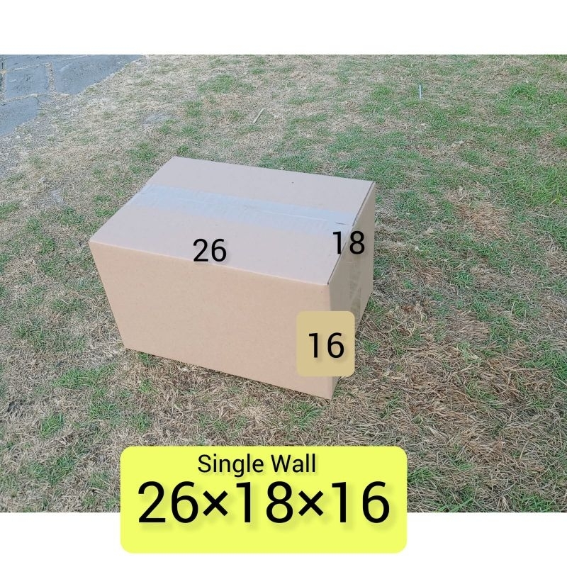 Jual box packaging | ukuran 26×18×16 Single Wall | kardus polos ...