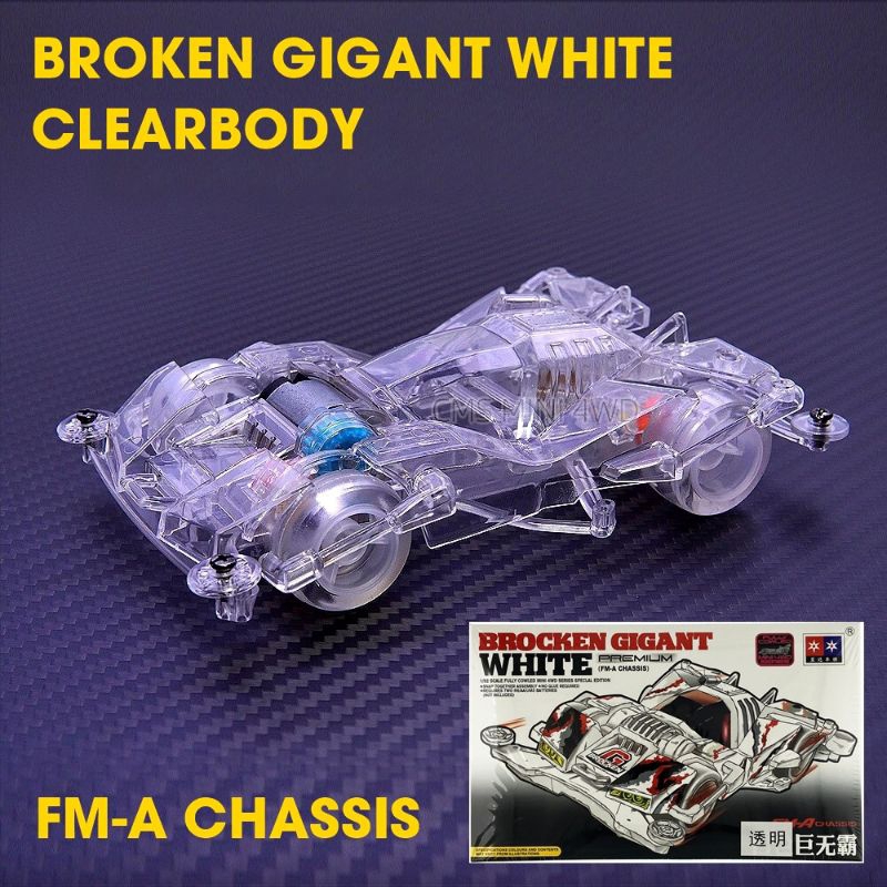 Jual Mini 4WD Merk Daxing : Brocken Gigant FMA Chassis Clear | Shopee ...