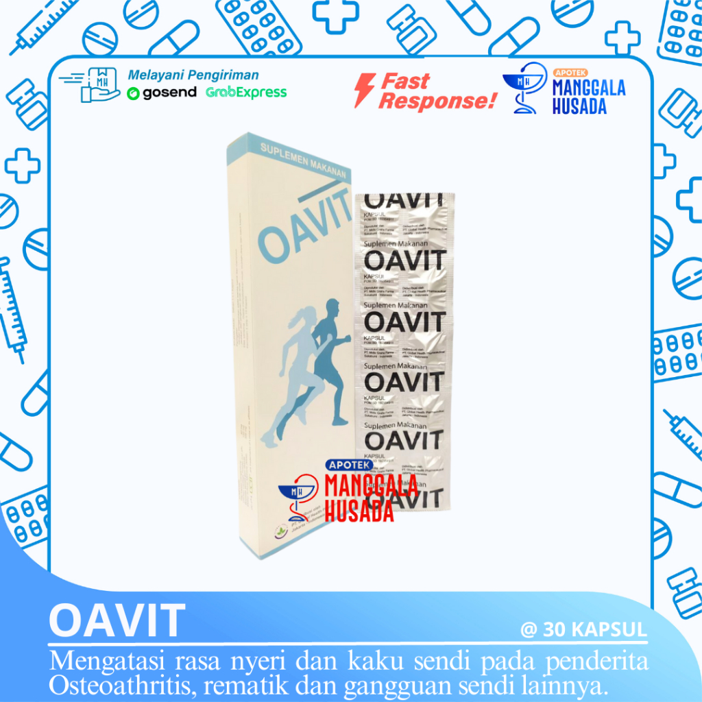 Jual OAVIT SUPLEMEN KESEHATAN SENDI PER BOX @ 30 KAPSUL | Shopee Indonesia