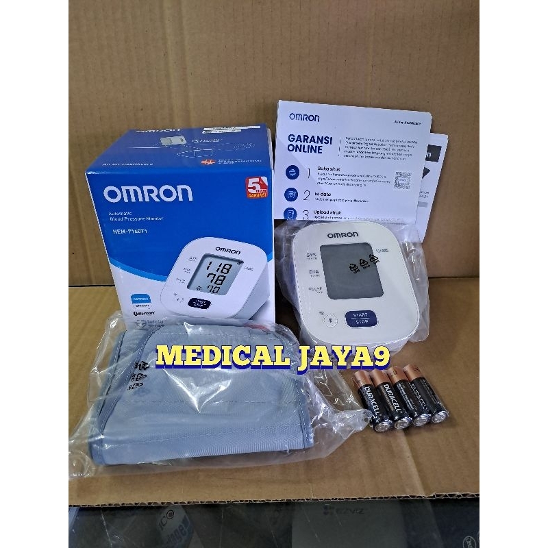 Jual Tensimeter Digital OMRON HEM-7140T1 + Bluetooth alat ukur tekanan ...