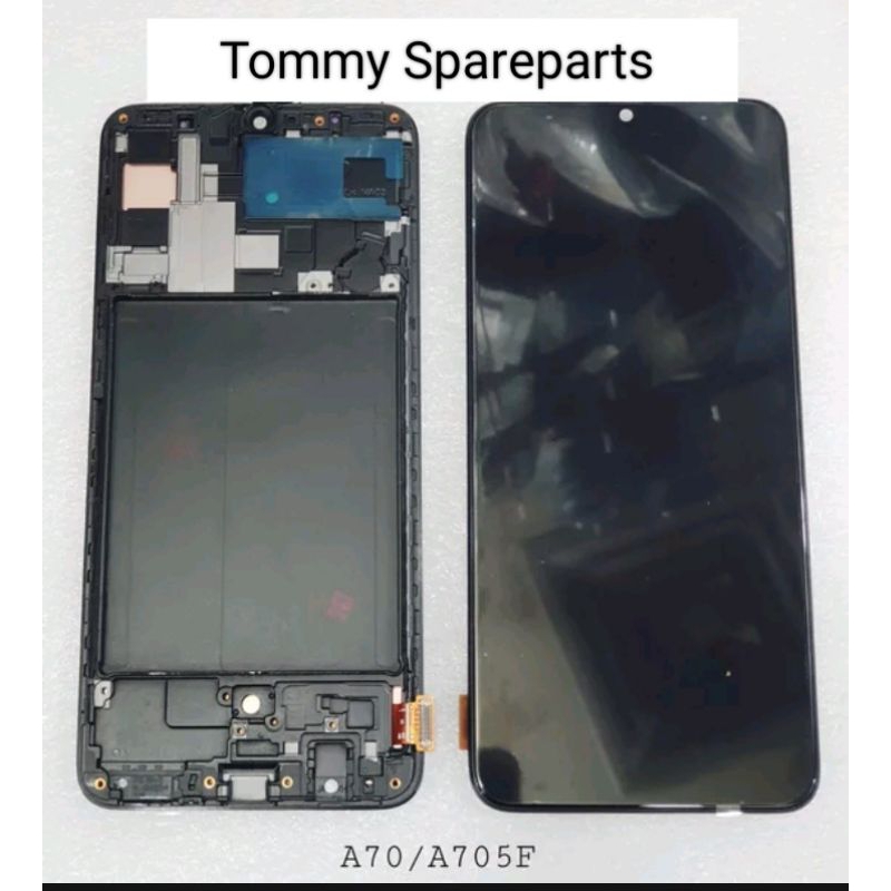 Jual LCD TOUCHSCREEN PLUS FRAME SAMSUNG GALAXY A70 A705 A705F SMALL ...