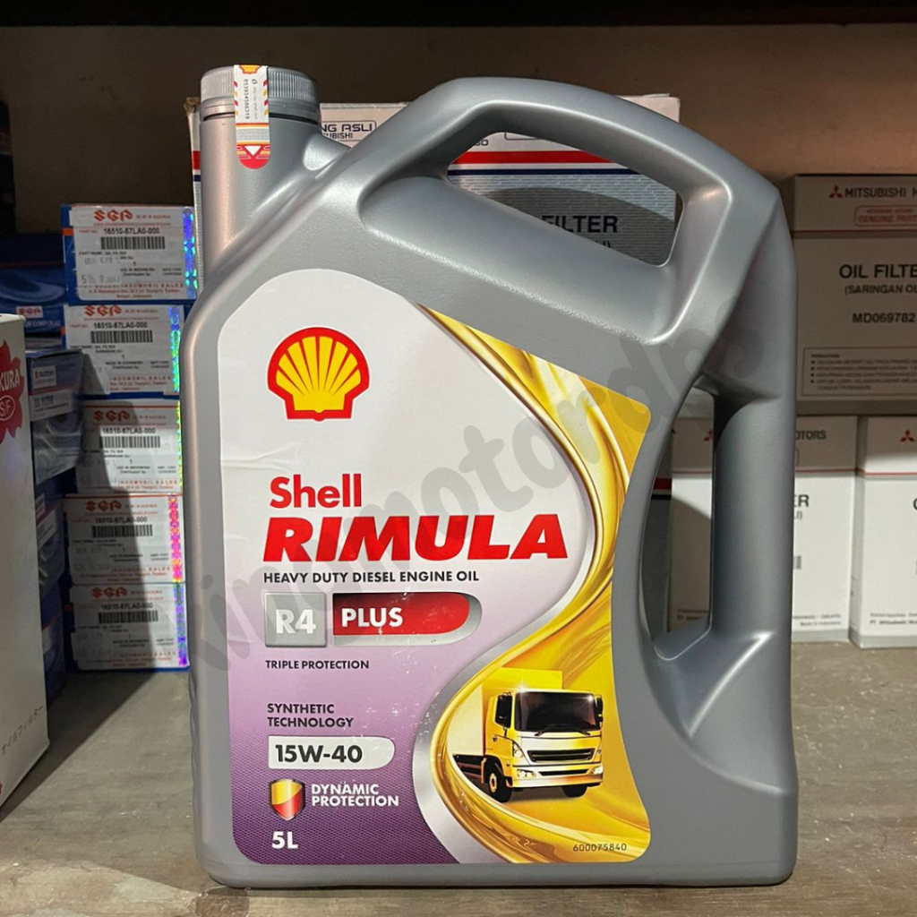 Jual KMD | Shell Helix Rimula R4 Plus 15W 40 5L / Oli Mesin Mobil Shell ...