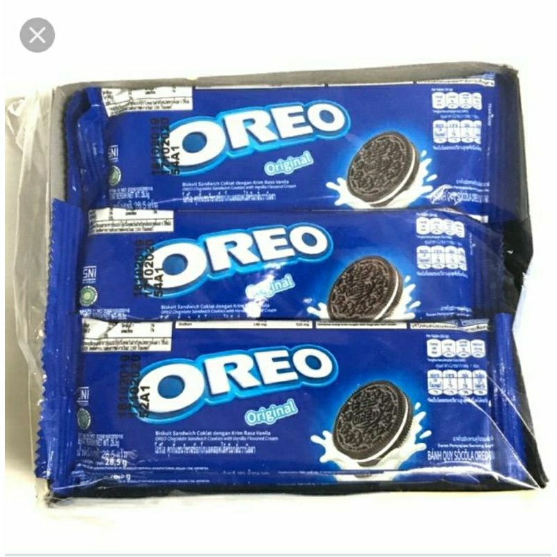 Jual Oreo Original isi 3 x 12 bungkus ( 12 x 38 gr ) | Shopee Indonesia