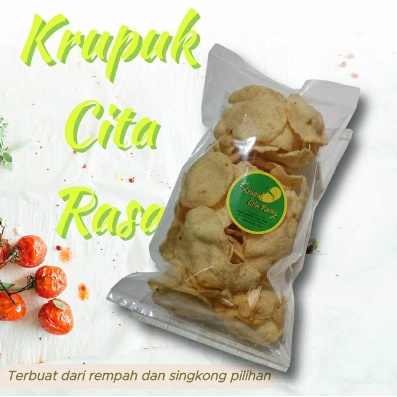 Jual Krupuk samiler singkong Matang 100gram Khas Mojokerto, jajanan ...