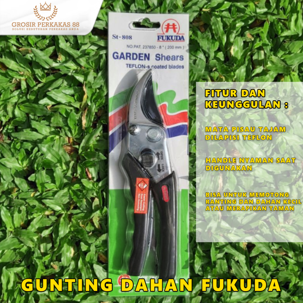Jual Gunting Dahan Ranting Bunga Stek Tanaman Potong Bonsai Artificial ...