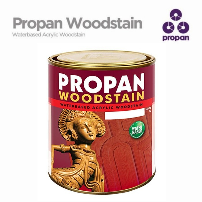 Jual PROPAN PWS-631 Wood Stain/Woodstain Plitur Air 1kg Akasia Bali ...