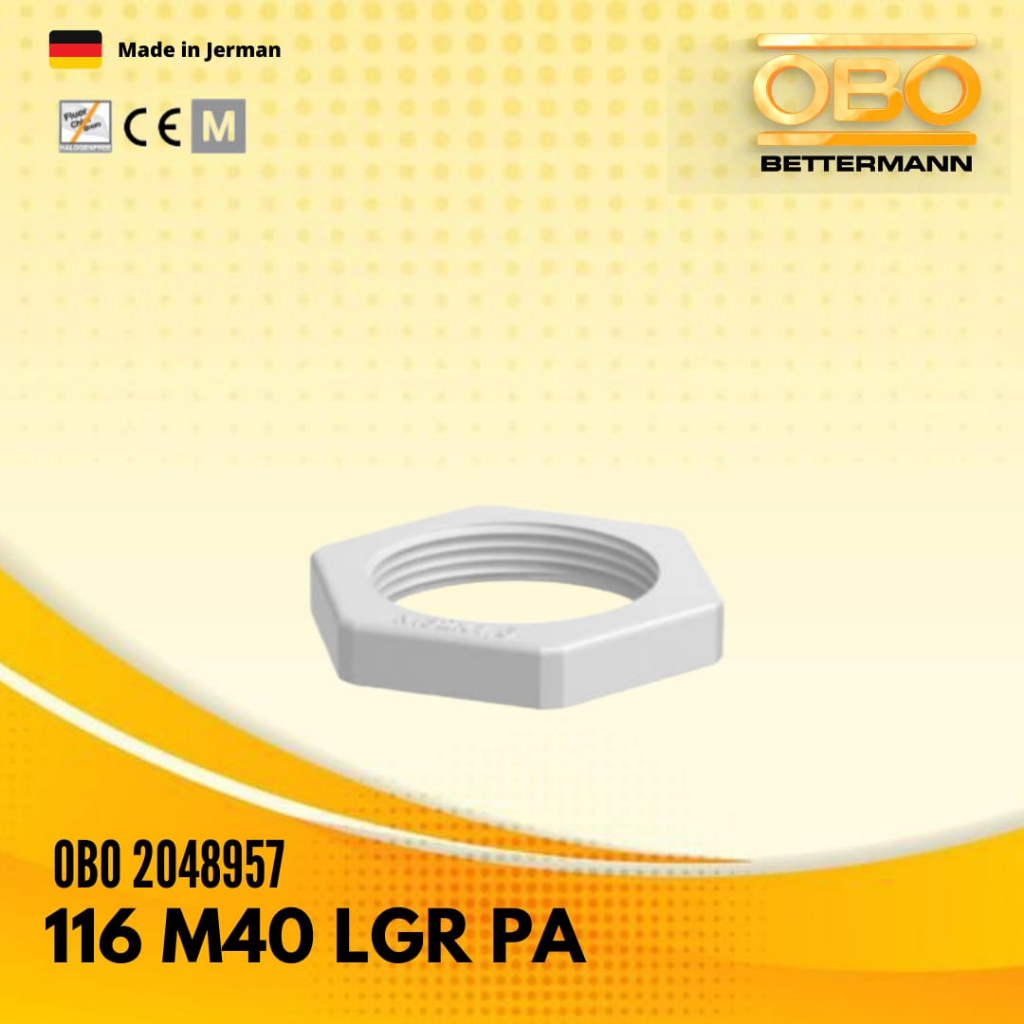 Jual Locknut Metric Thread 116 M40 LGR PA | Shopee Indonesia