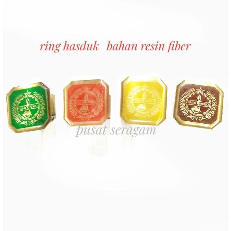 Jual ring cincin hasduk resin fiber kuningan | Shopee Indonesia