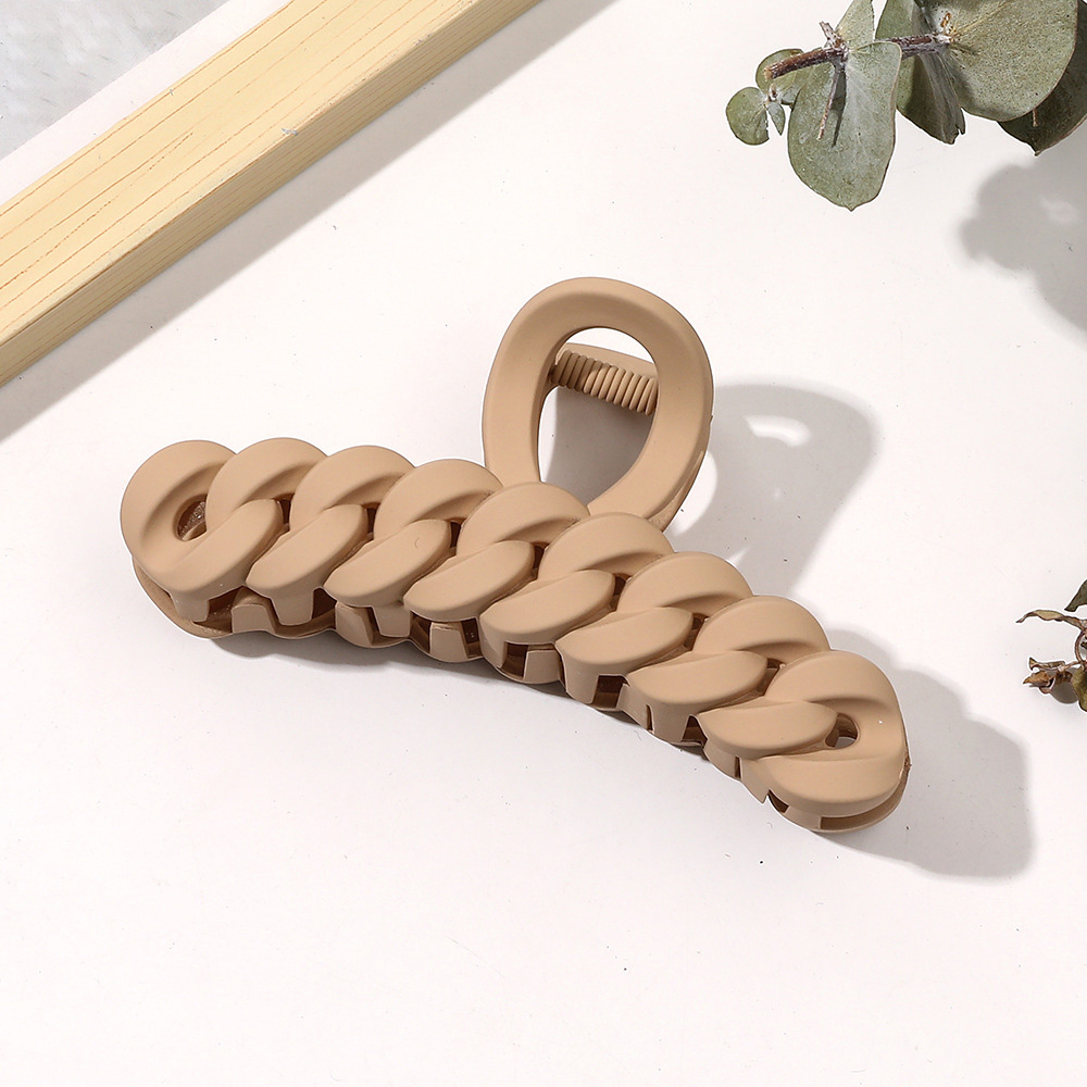 Jual ( 27AN.ID ) Jepit Rambut H525 Motif Rantai Hair Claw Clip Women ...