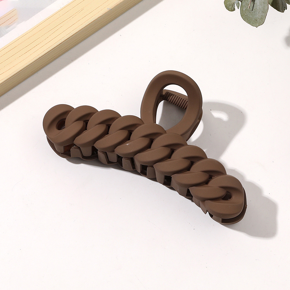 Jual ( 27AN.ID ) Jepit Rambut H525 Motif Rantai Hair Claw Clip Women ...