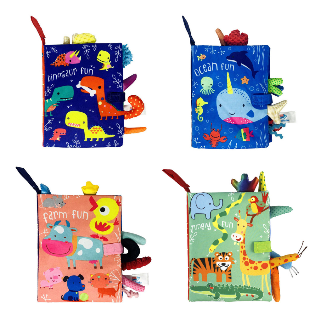Jual Mainan Stimulasi Anak Bayi / Mainan Buku Bayi / Baby Soft Book ...