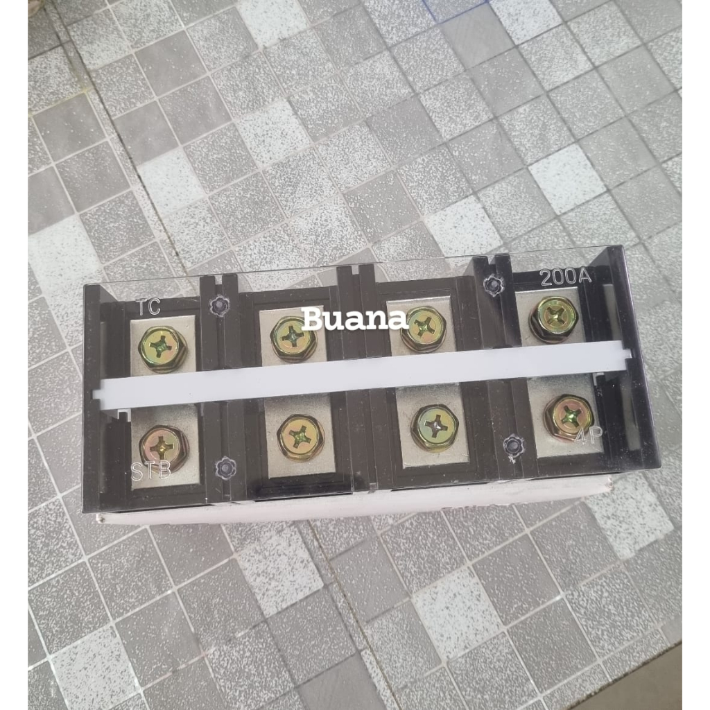 Jual Terminal Block 200A 4P FORT TC-2004 terminal listrik terminal blok ...