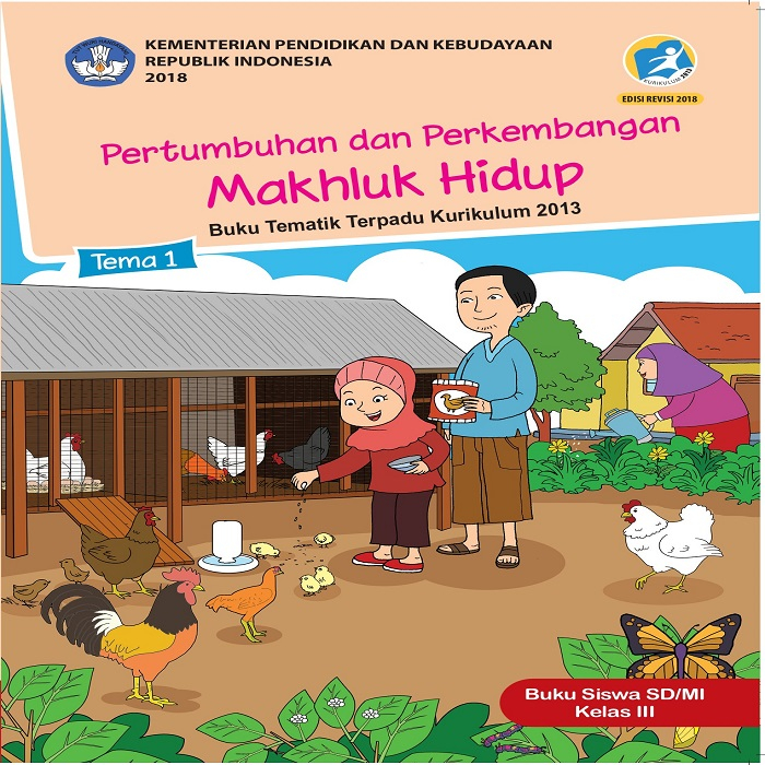 Jual Pertumbuhan Dan Perkembangan Makhluk Hidup Buku Tema 1 Kelas 3 | Shopee Indonesia