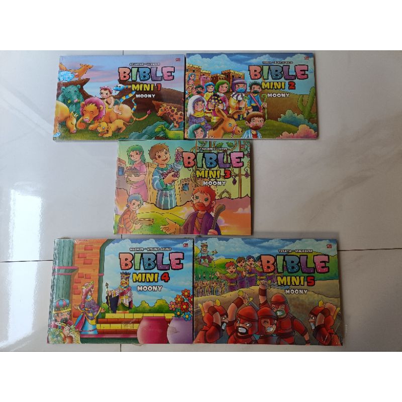 Jual Buku anak mini Bible 1-5 | Shopee Indonesia