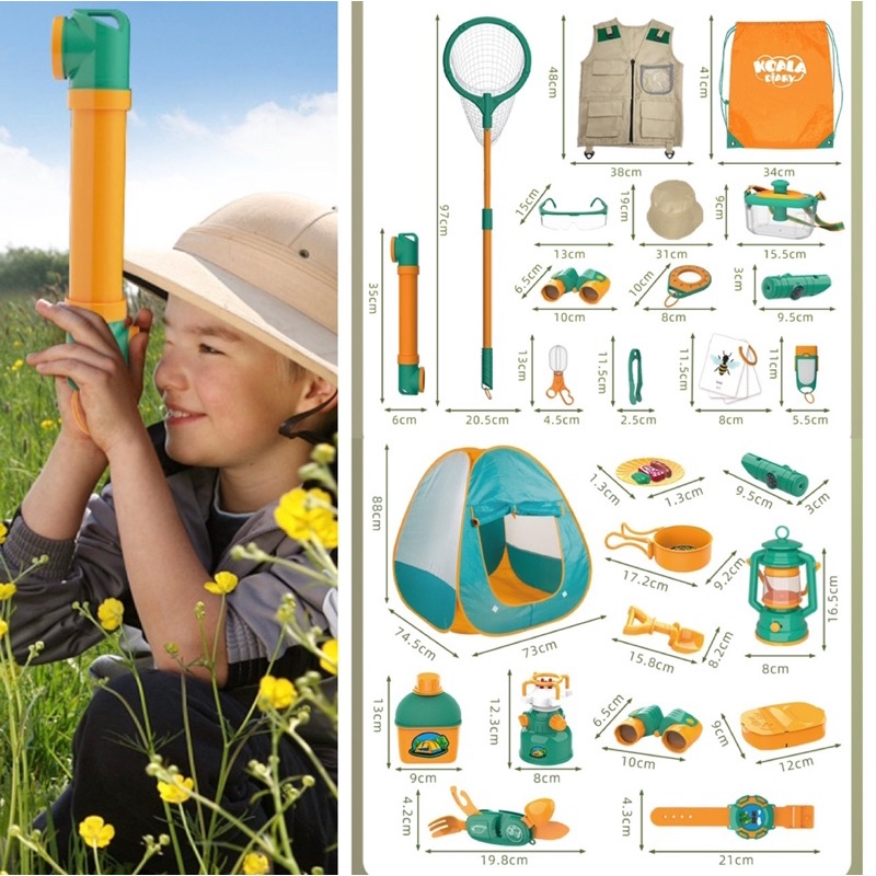 Jual [Rhaast] koala diary camping set adventure set little explorer ...