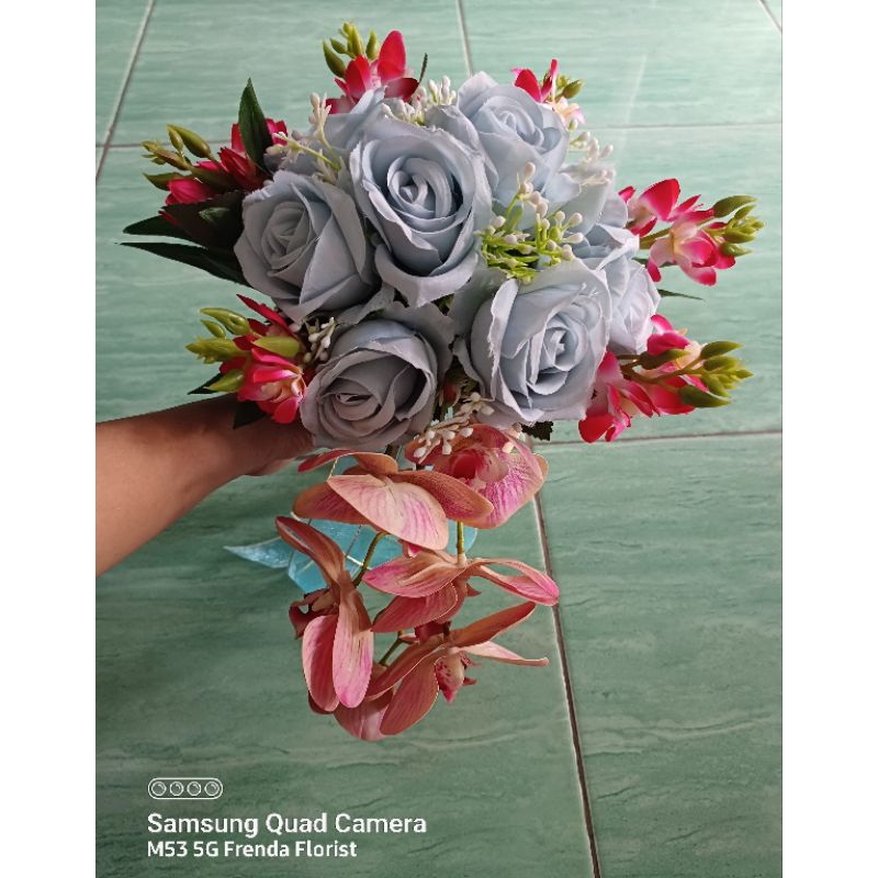 Jual Hand bouquet Wedding/hand buket wedding | Shopee Indonesia