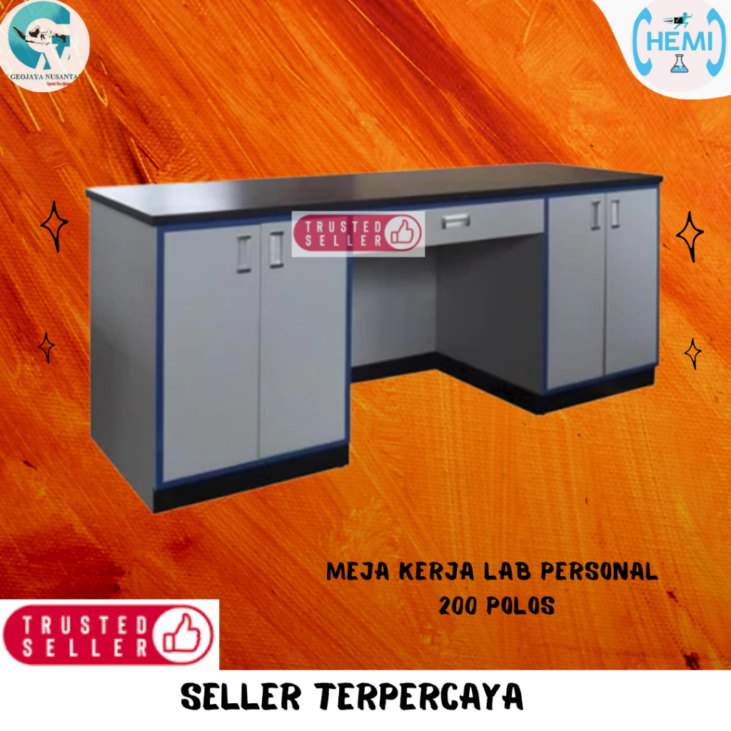 Jual ECO Meja Kerja Lab Personal, (200 Polos) | Shopee Indonesia
