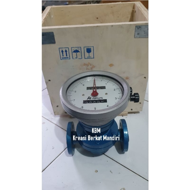 Jual FLOW METER SOLAR 1/2" INCH FGB-15X FLANGE OVAL GEAR METER 1/2 INCH ...